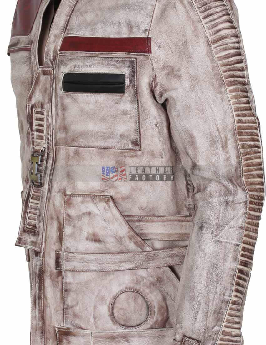 Star Wars Finn Leather Jacket | The Force Awakens Star Wars Finn Jacket