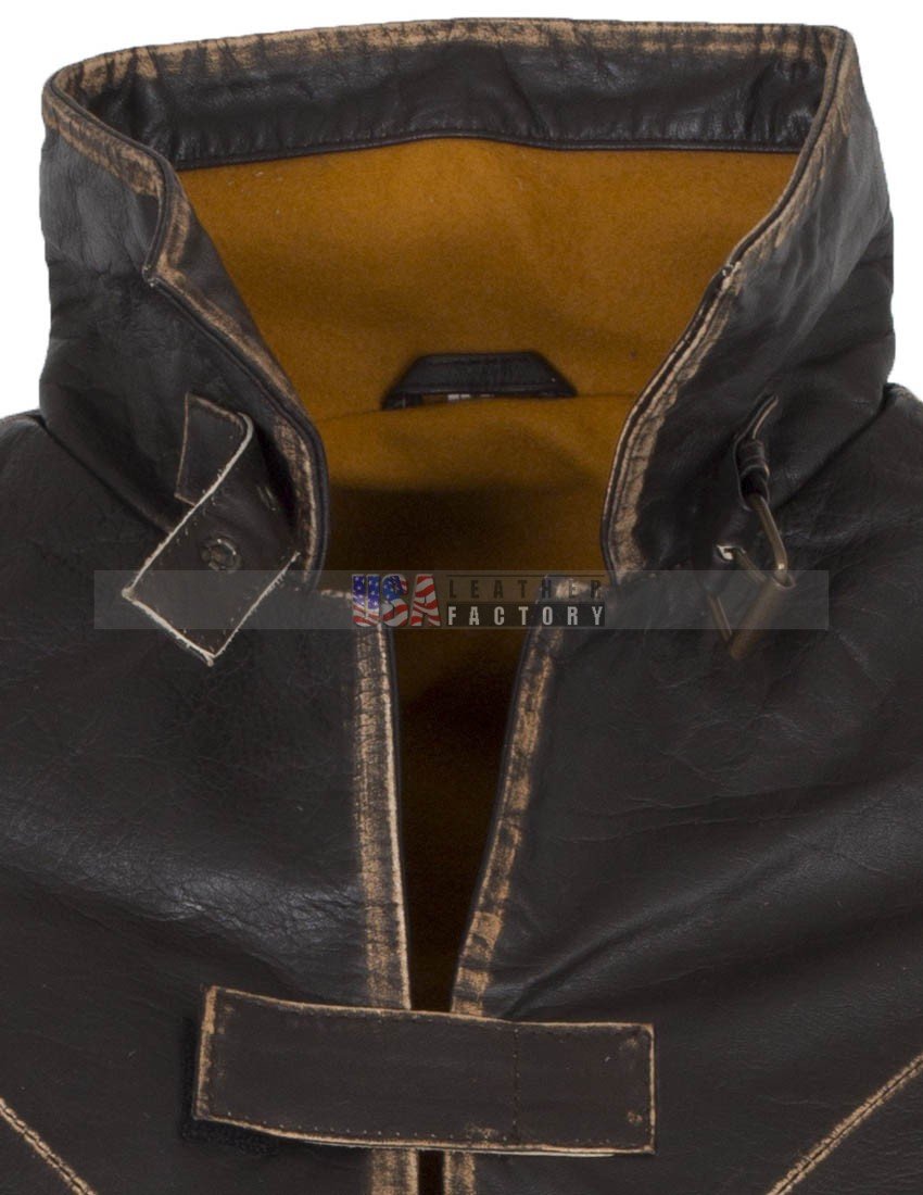 Watch Dogs Genuine Leather Coat - USA Leather Factory