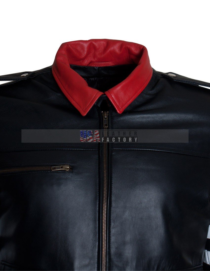 Alex Mercer Leather Jacket | Alex Mercer Prototype 2 Black Leather Jacket