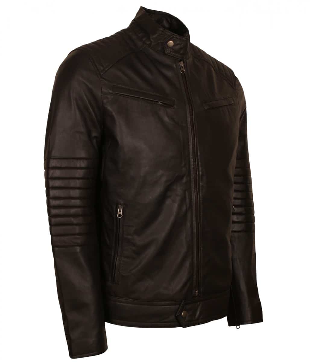 Road Rebel Motorcycle Jacket | Men's Black Motorcycle Leather Jacket