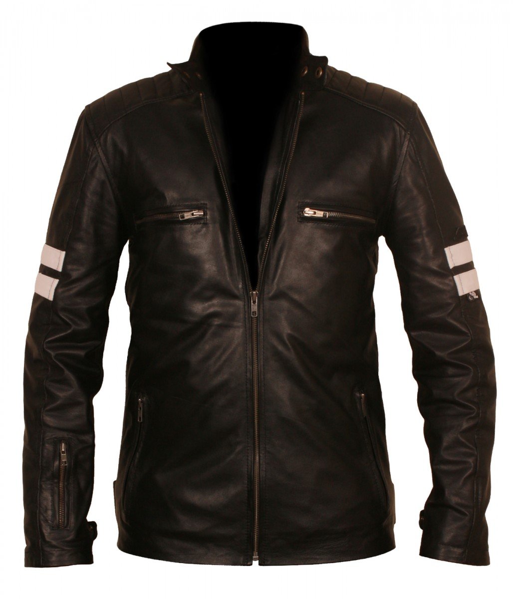 Leather Biker Jacket 92 Rocket - USA Leather Factory