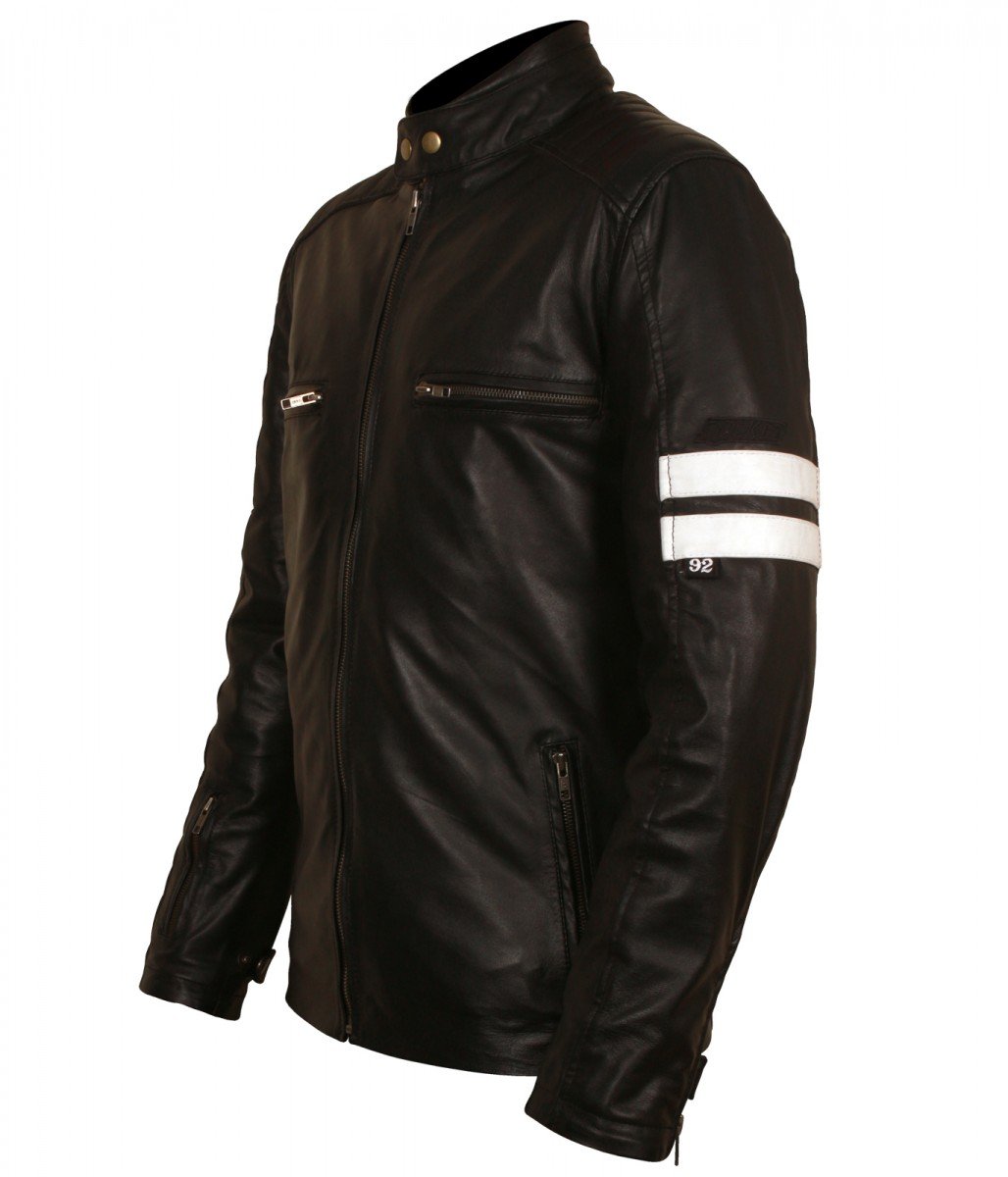 Leather Biker Jacket 92 Rocket - USA Leather Factory