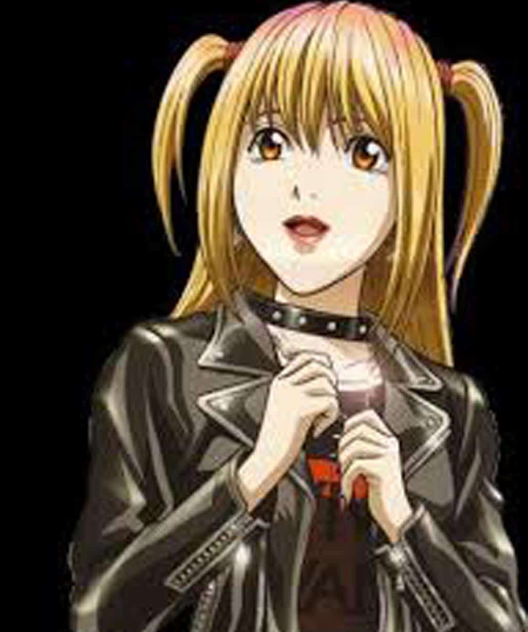 Death Note Misa Misa Black Leather Jacket - USA Leather Factory