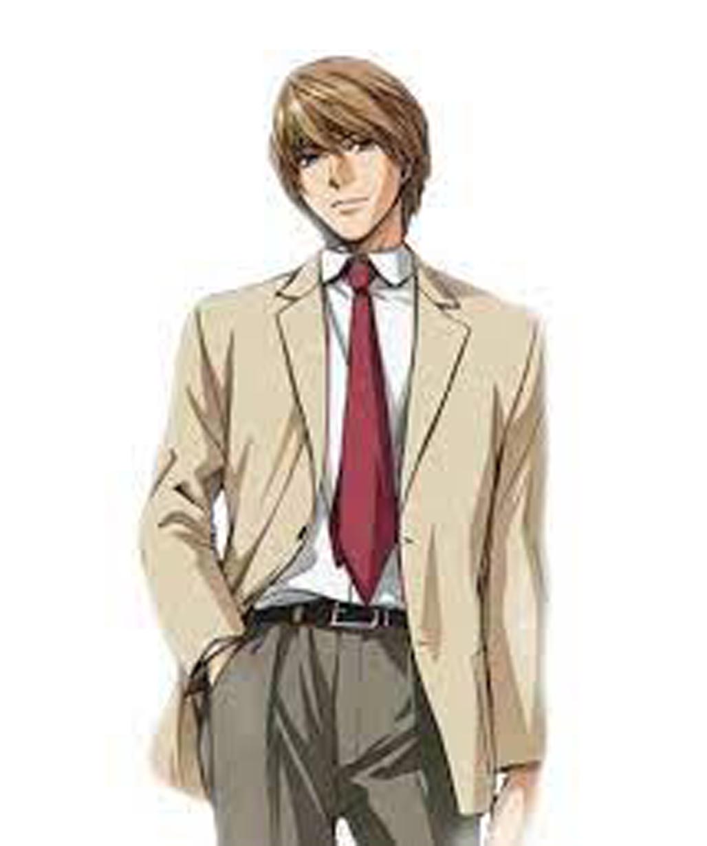 Light Yagami Kira Death Note Beige Blazer - USA Leather Factory