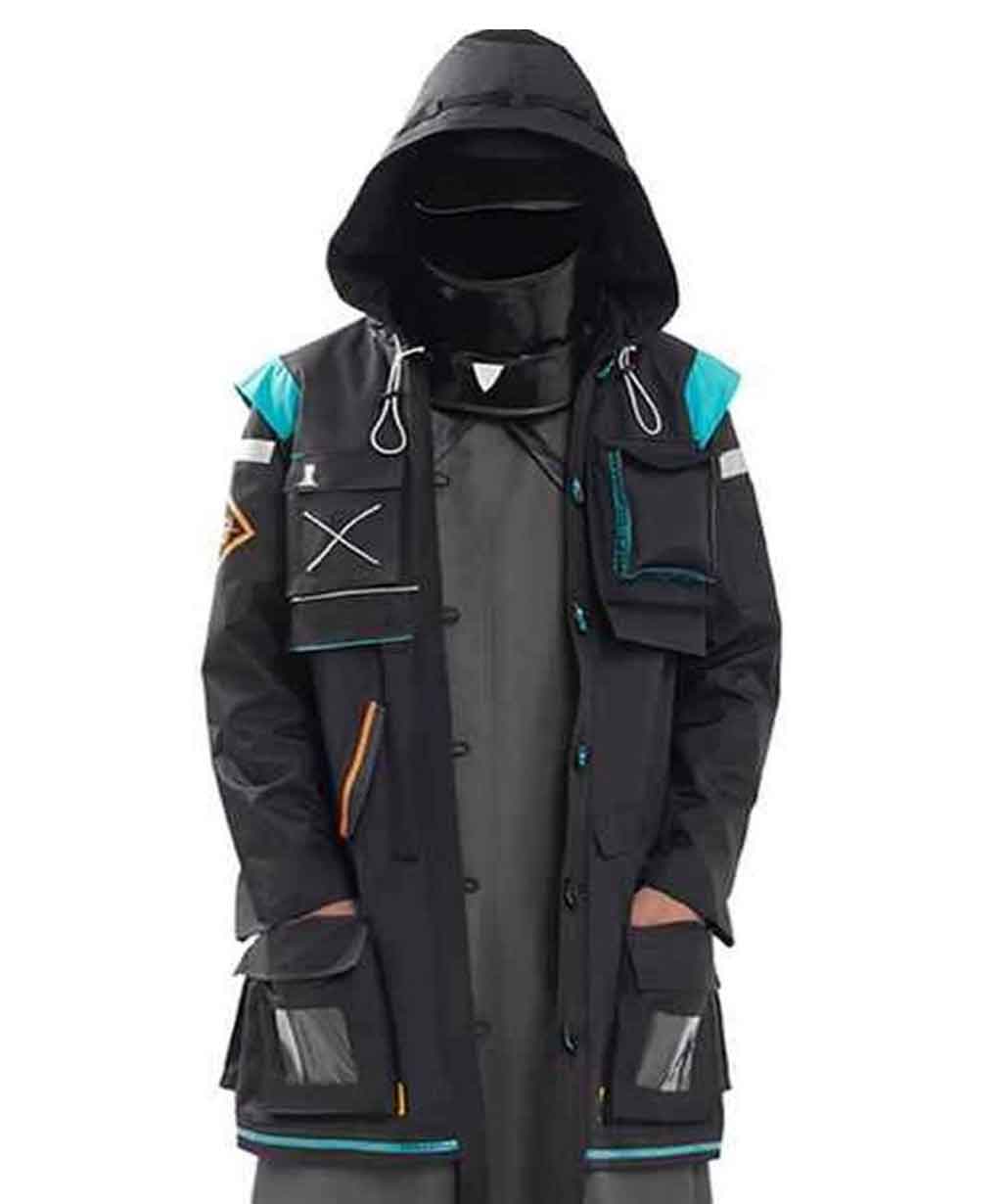 Arknights Rhodes Island Doctor Coat with Hood Costume