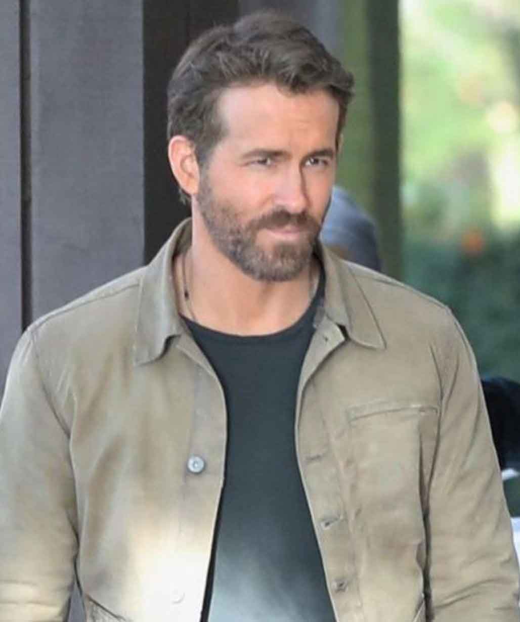 The Adam Project Ryan Reynolds Cotton Jacket Free Shipping