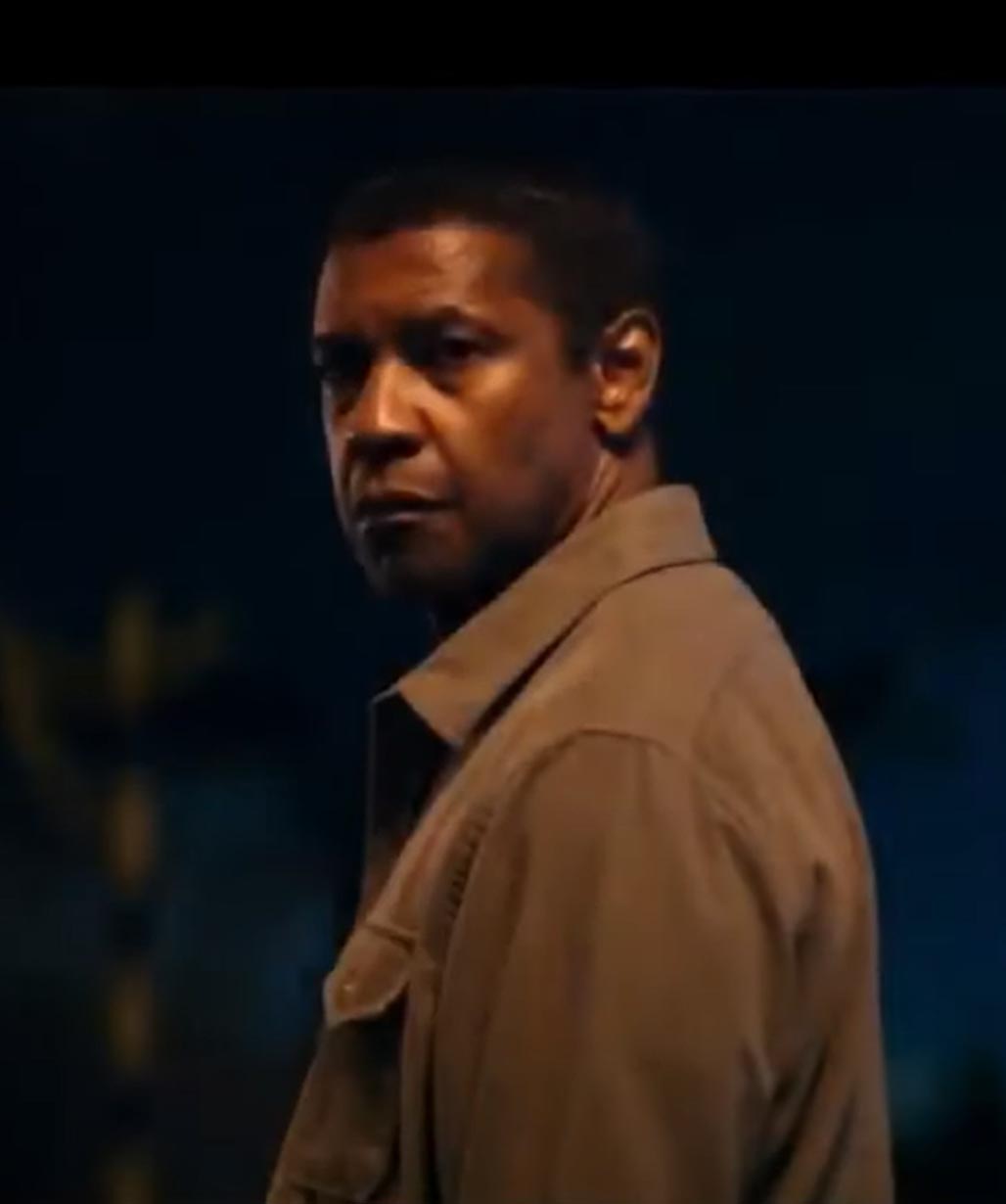 The Equalizer 3 Robert McCall Brown Trucker Jacket - USA