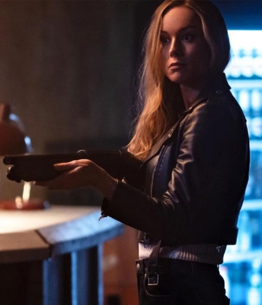 Brie Larson Fast X Black Motorcycle Jacket For Sale