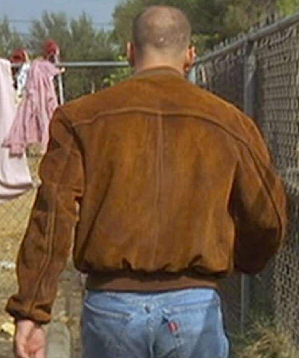 Bruce Willis Pulp Fiction Suede Leather Jacket