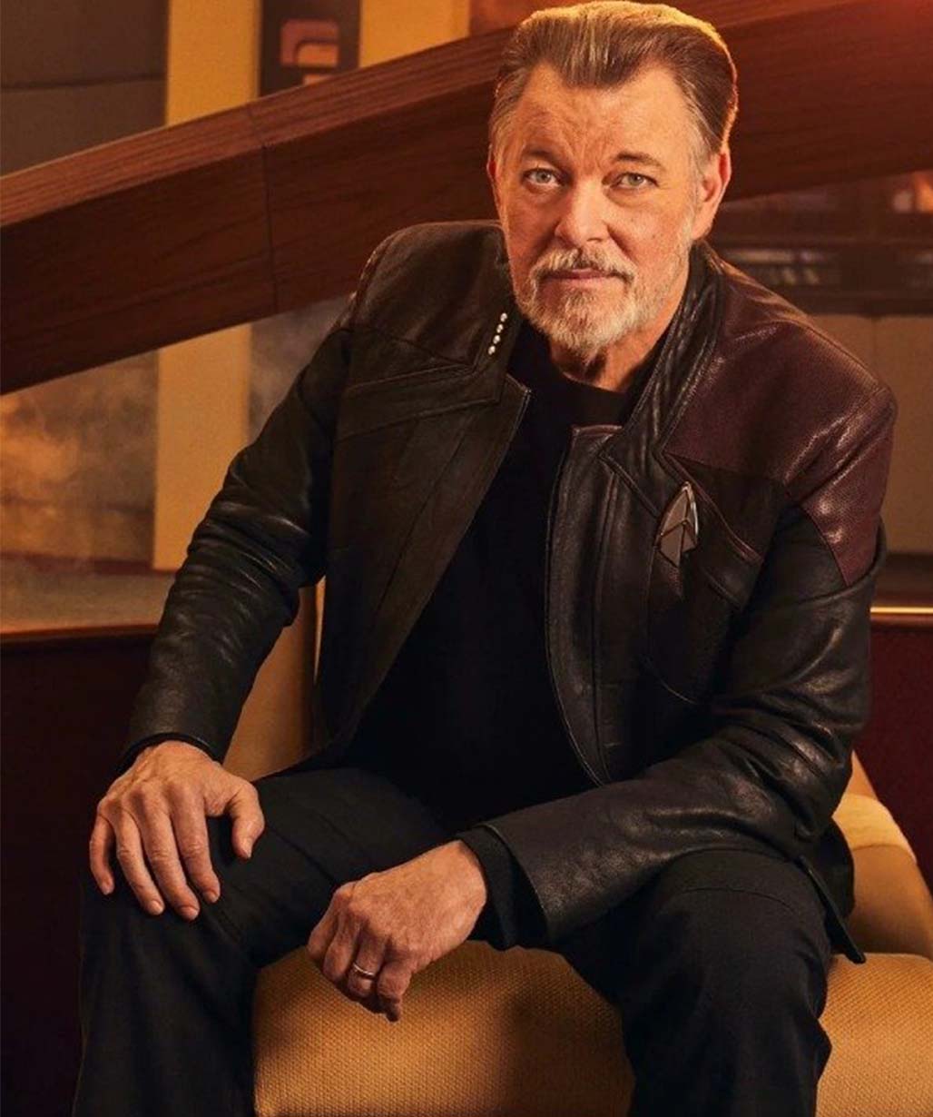 Captaine Vadic Star Trek Picard Leather Jacket Season 3