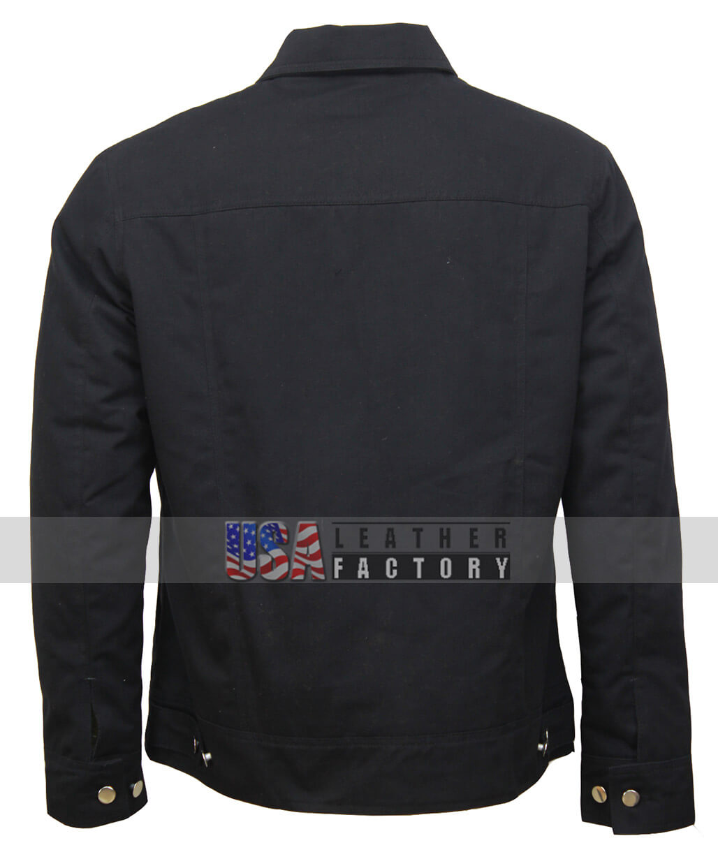 Yellowstone Rip Wheeler Cole Hauser Black Jacket For Sale