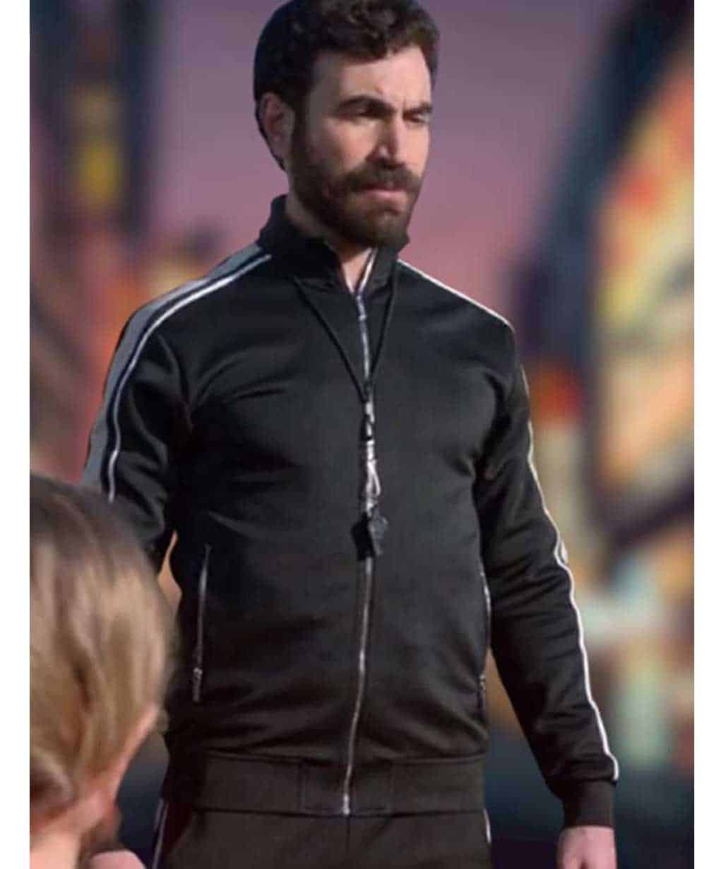 Ted Lasso Brett Goldstein Black Jacket - USA Leather Factory