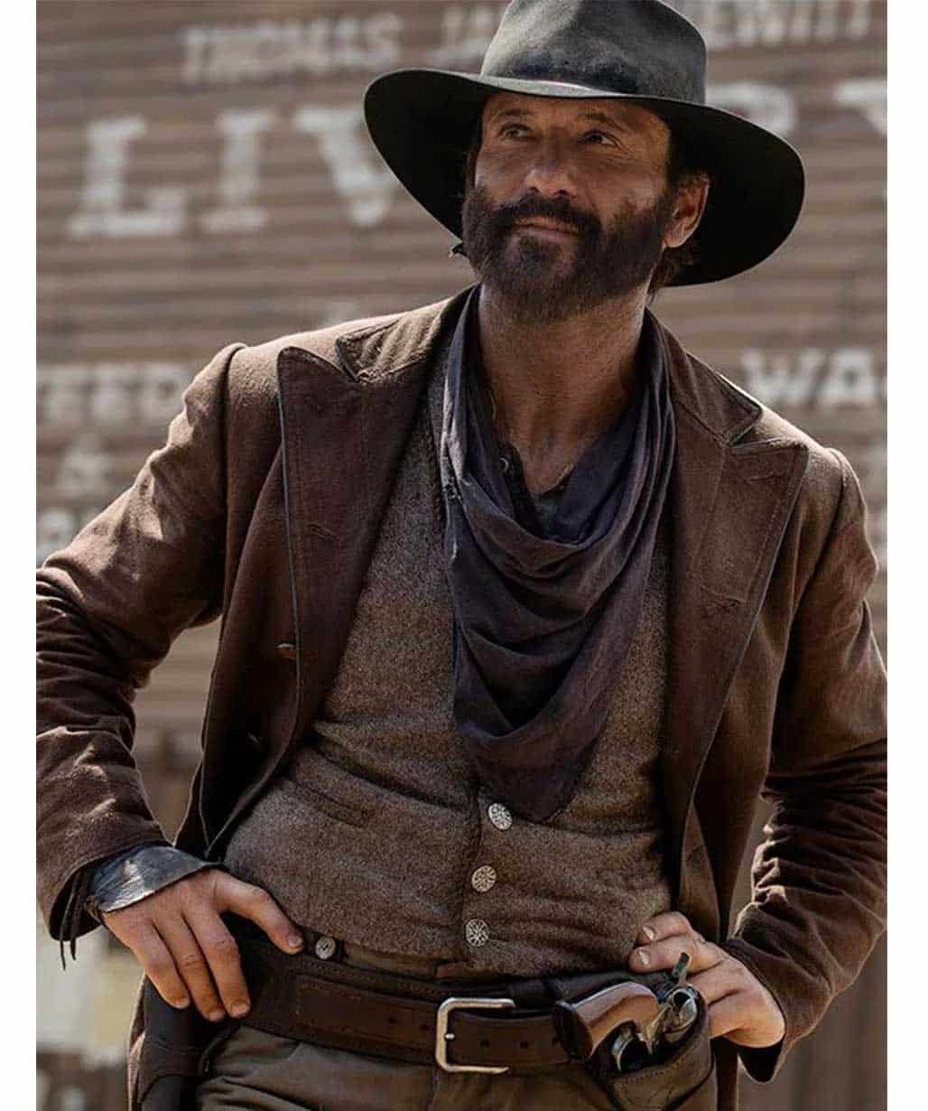 Yellowstone 1883 James Dutton Wool Coat