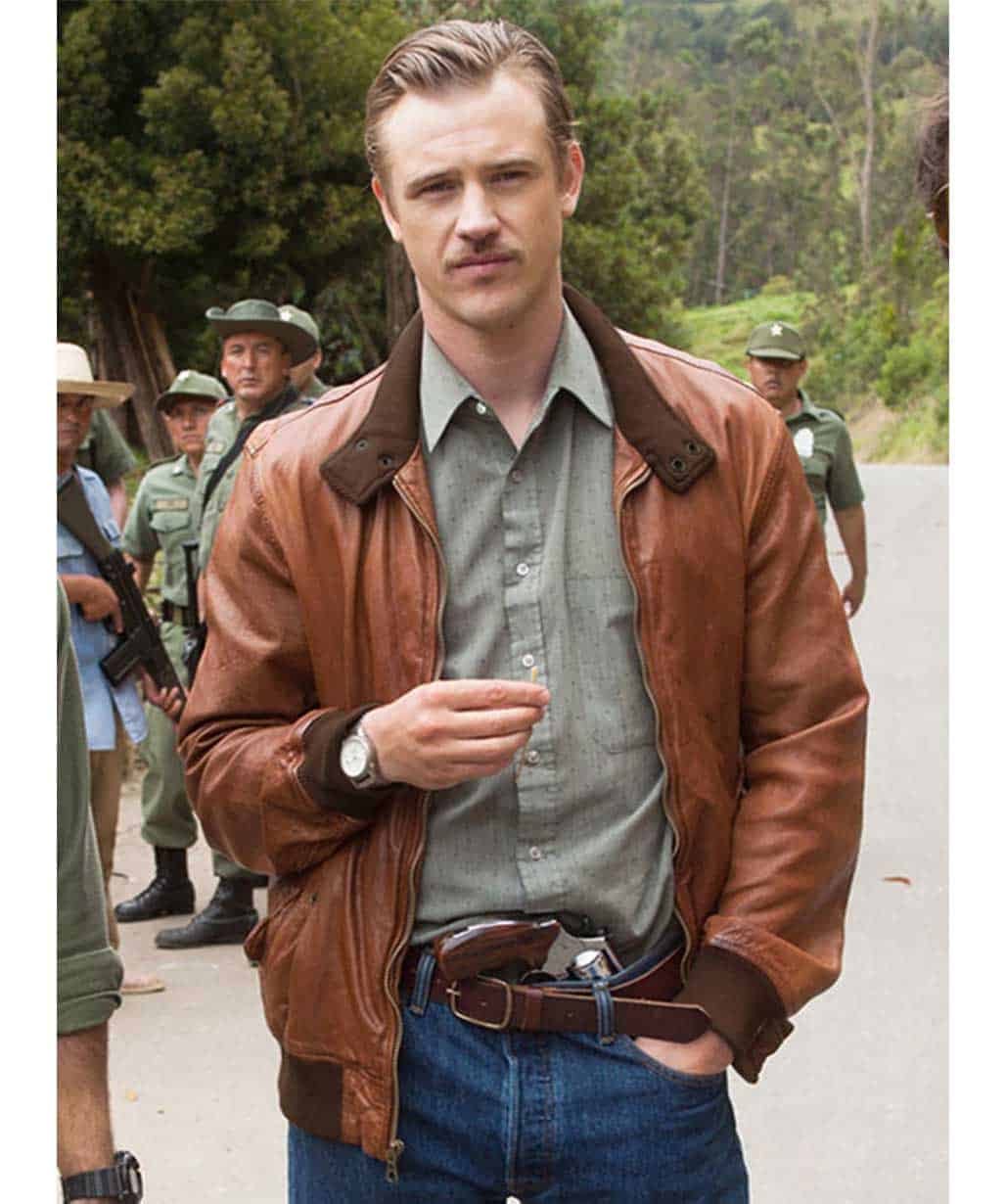 Boyd Holbrook Narcos Leather Jacket - USA Leather Factory