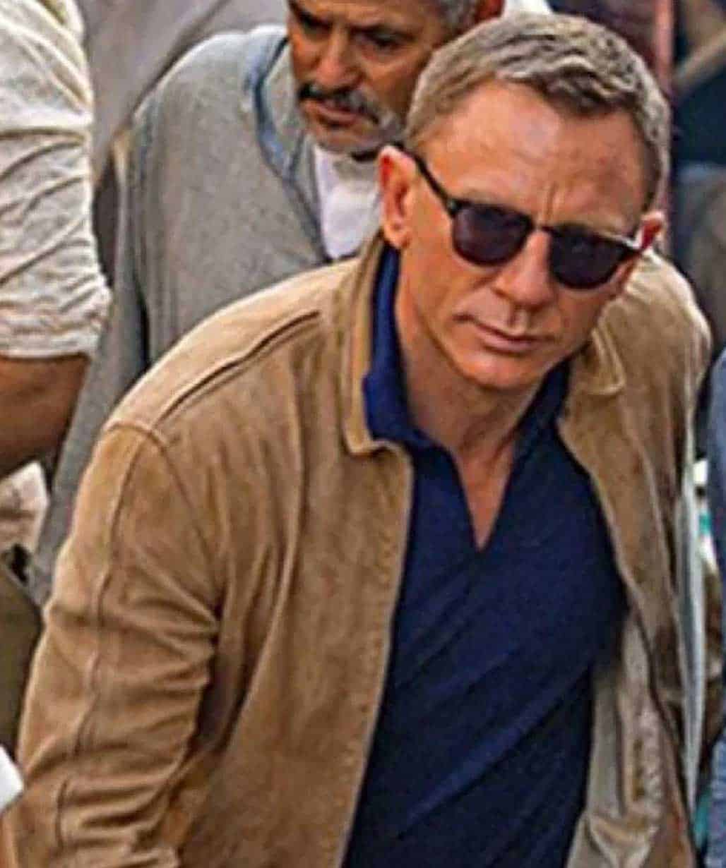 Daniel Craig Spectre James Bond Suede Jacket