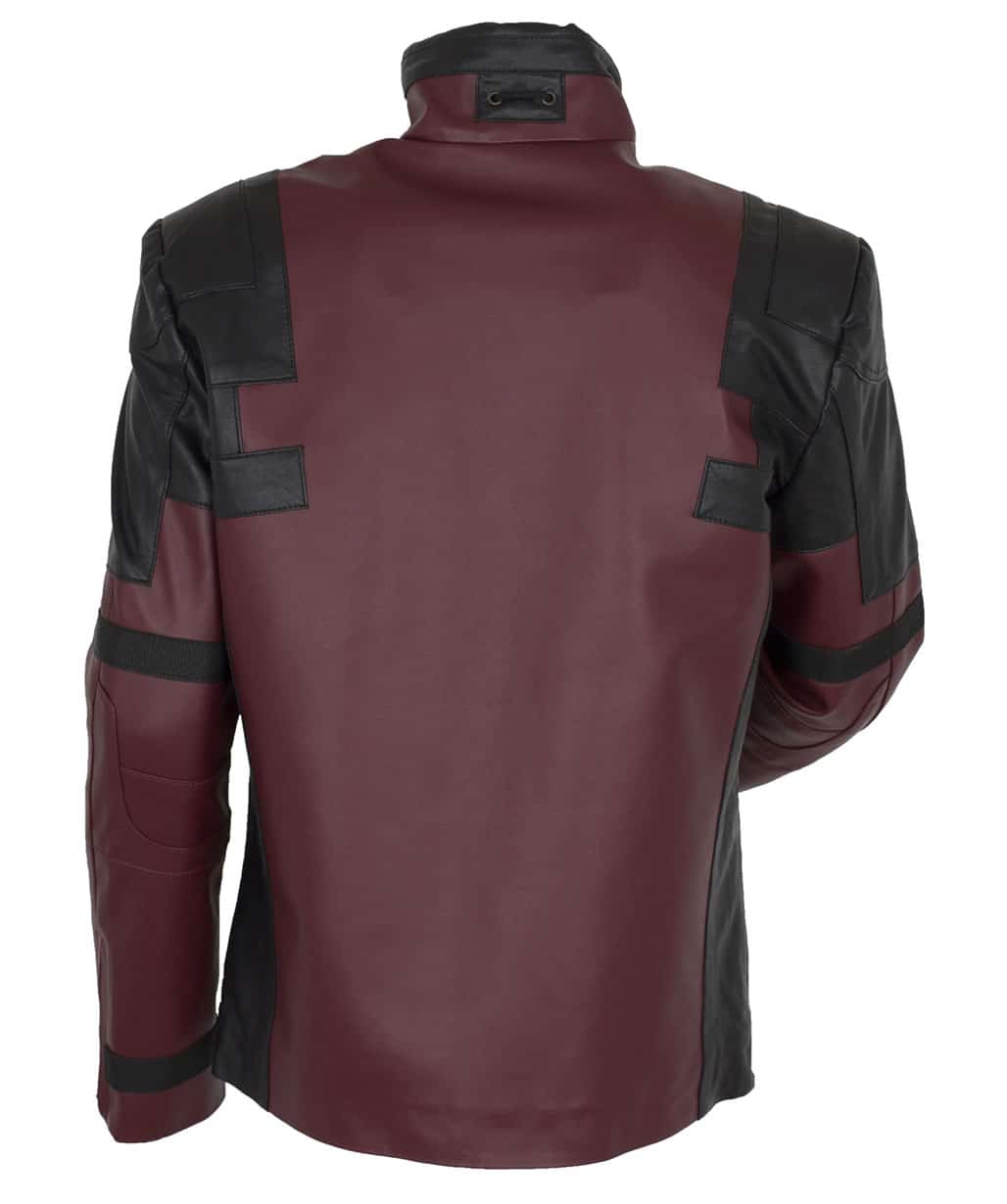 Deadpool Ryan Reynolds Leather Jacket Costume