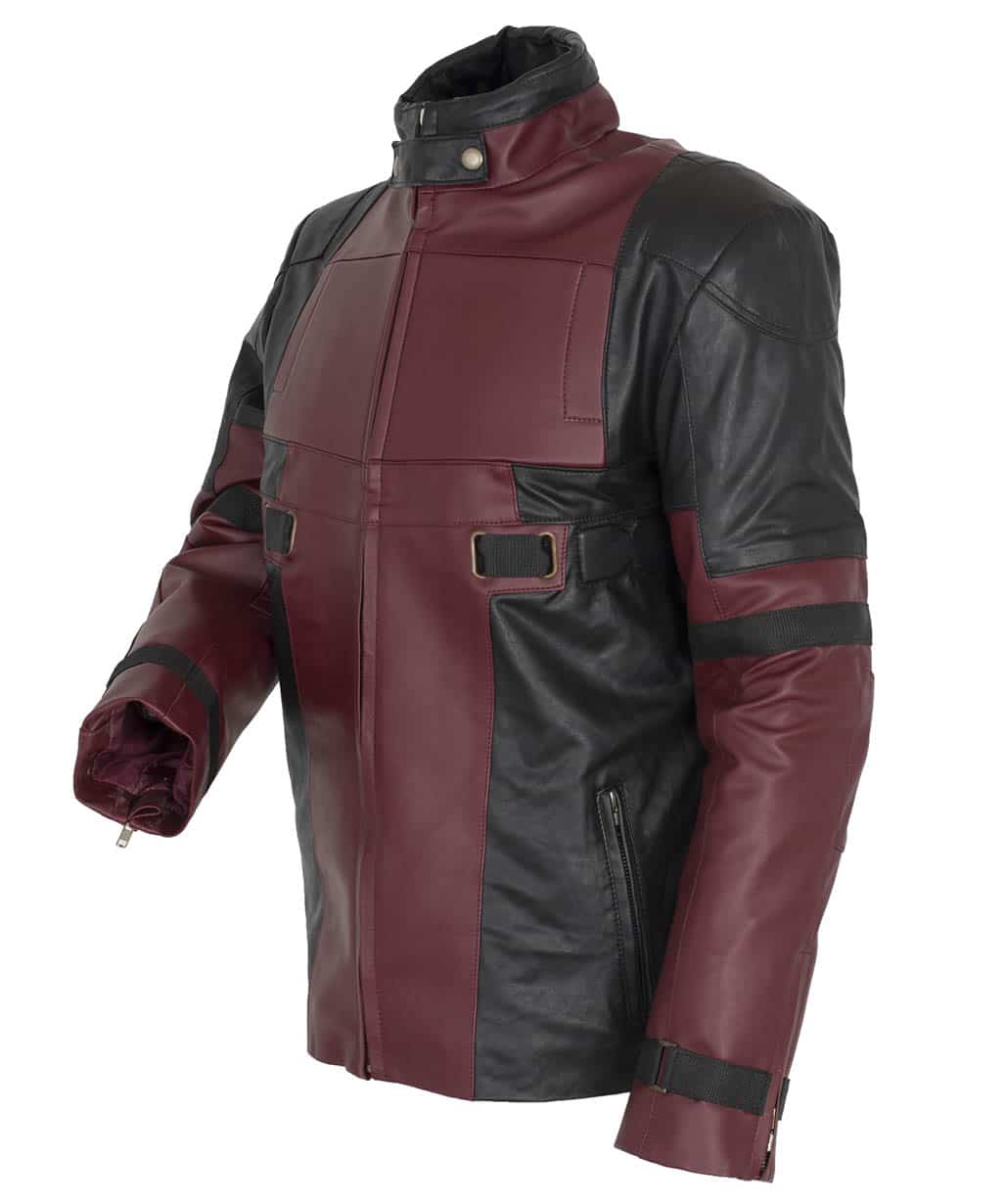 Deadpool Ryan Reynolds Leather Jacket Costume