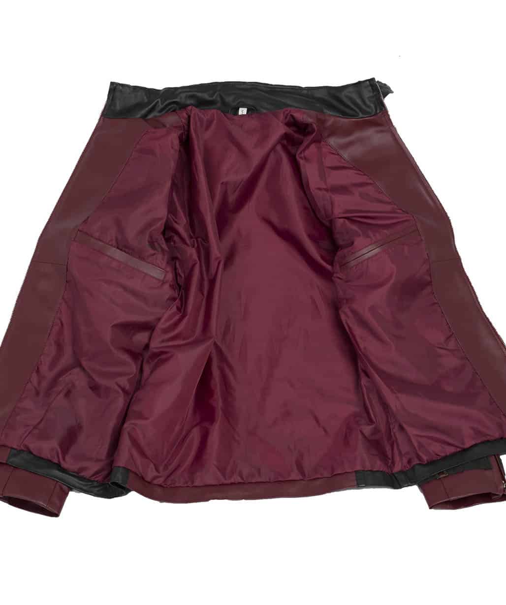 Deadpool Ryan Reynolds Leather Jacket Costume