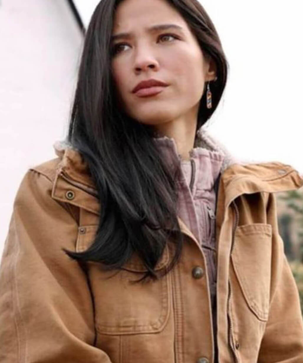 Kelsey Chow Yellowstone Monica Dutton Cotton Jacket - USA Leather Factory