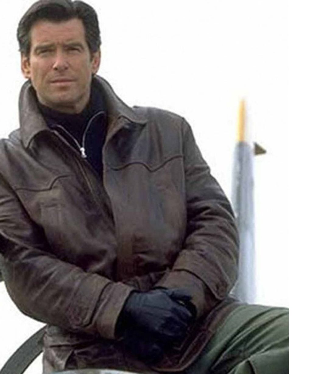 Tomorrow Never Dies James Bond Jacket - USA Leather Factory