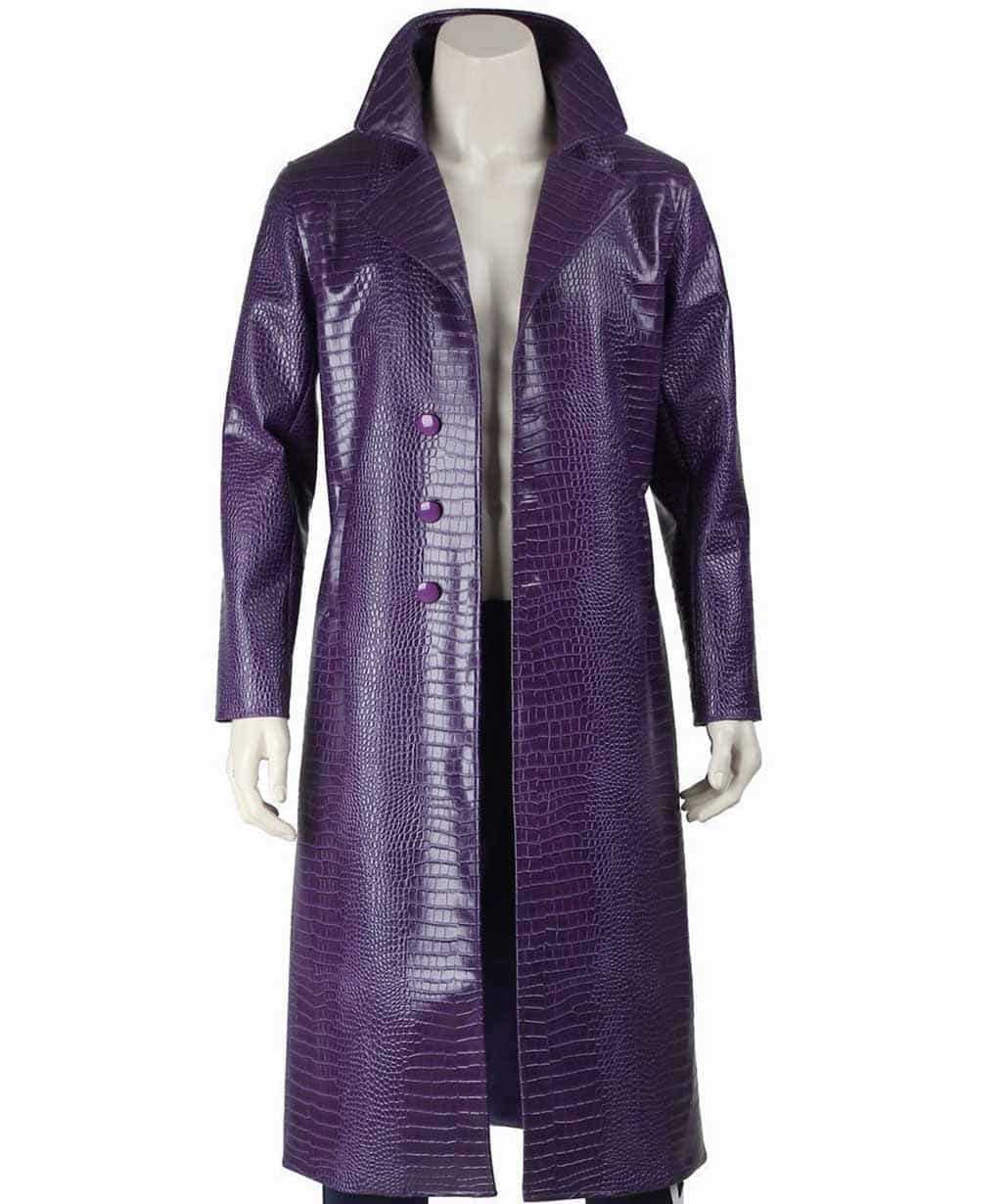 Jared Leto Suicide Squad Joker Coat - Cosplay Costume