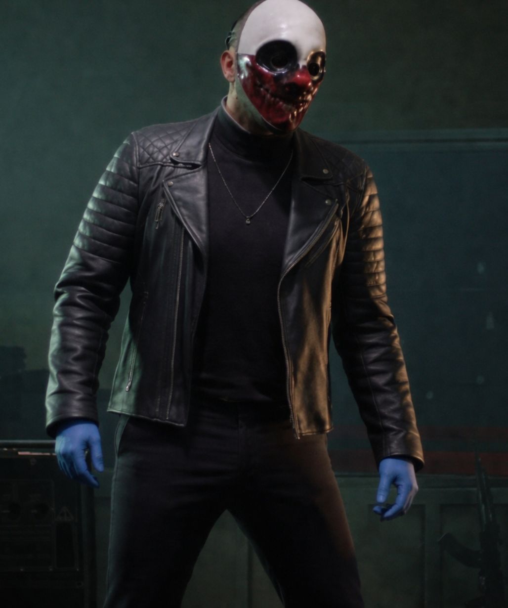 Payday 3 Video Game Wolf Black Quilted Jacket