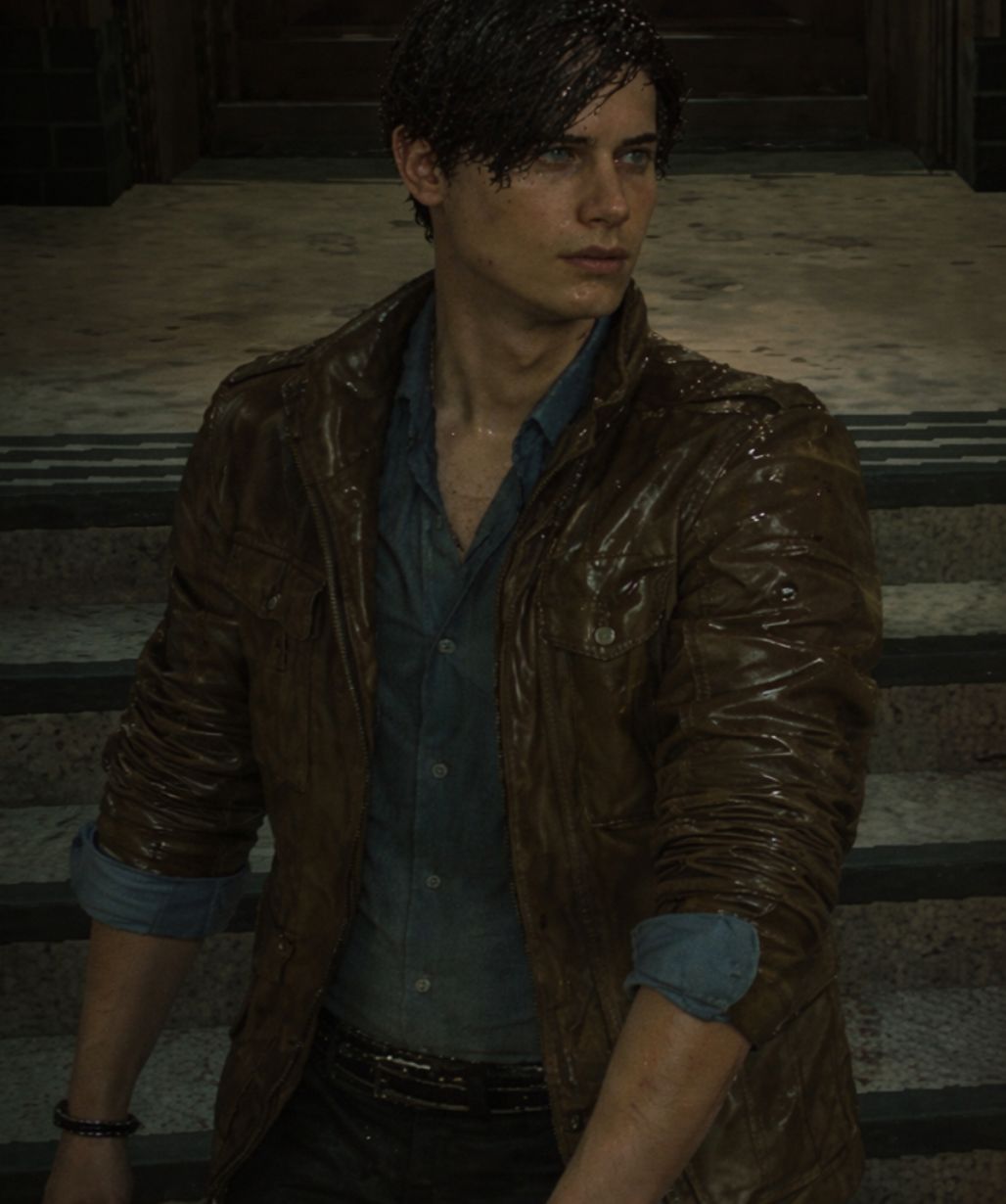 Resident Evil 2 Leon Kennedy Leather Jacket