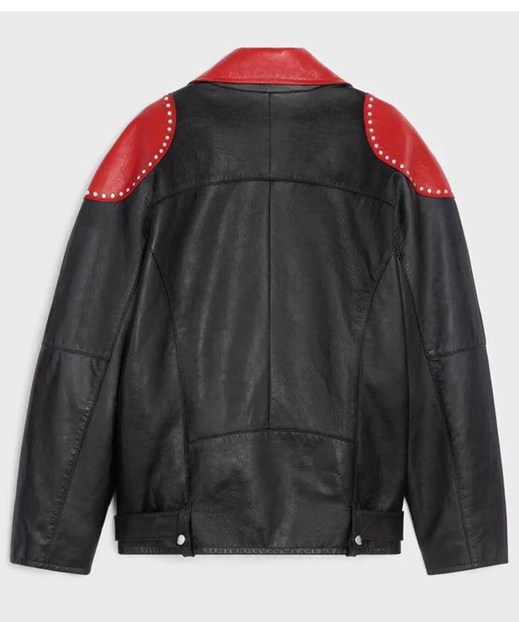 Zayn Malik Love Like This Studded Leather Jacket