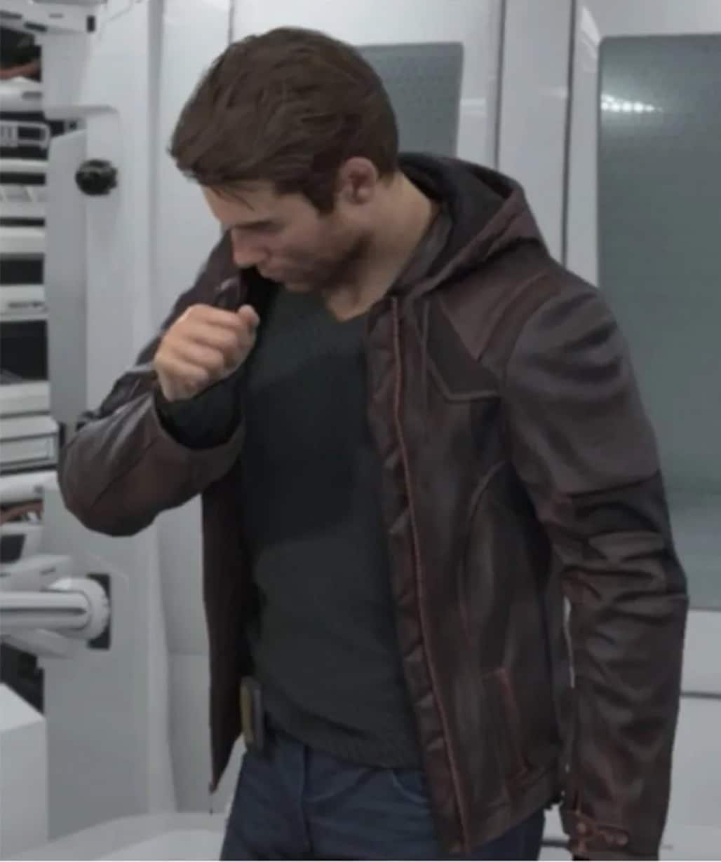 Gavin Reed Detroit Become Human Leather Jacket