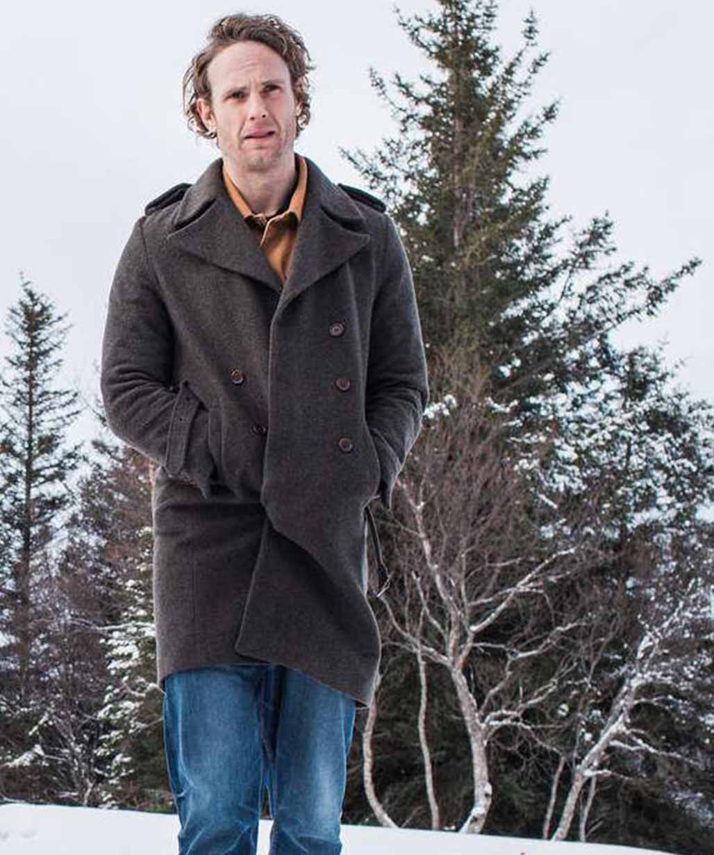 Operation Napoleon Jack Fox Wool Coat for Men