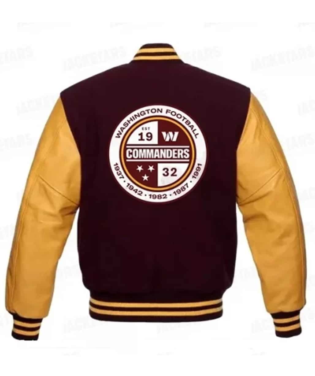 Washington Commanders Letterman Jacket For Men Or Women