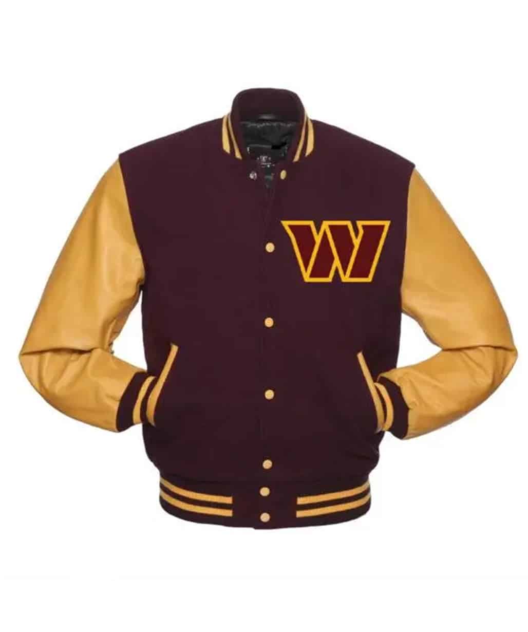 Washington Commanders Letterman Jacket For Men Or Women