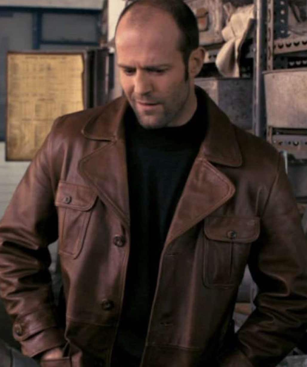 Jason Statham The Bank Job Brown Jacket