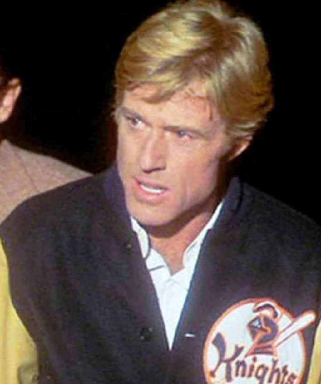 Robert Redford The Natural Roy Hobbs Bomber Jacket - USA Leather Factory