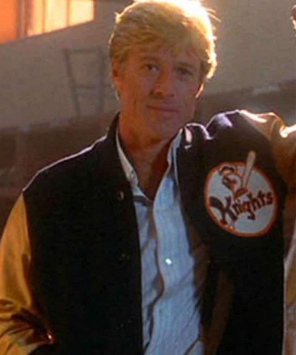 Robert Redford The Natural Roy Hobbs Bomber Jacket - USA Leather Factory