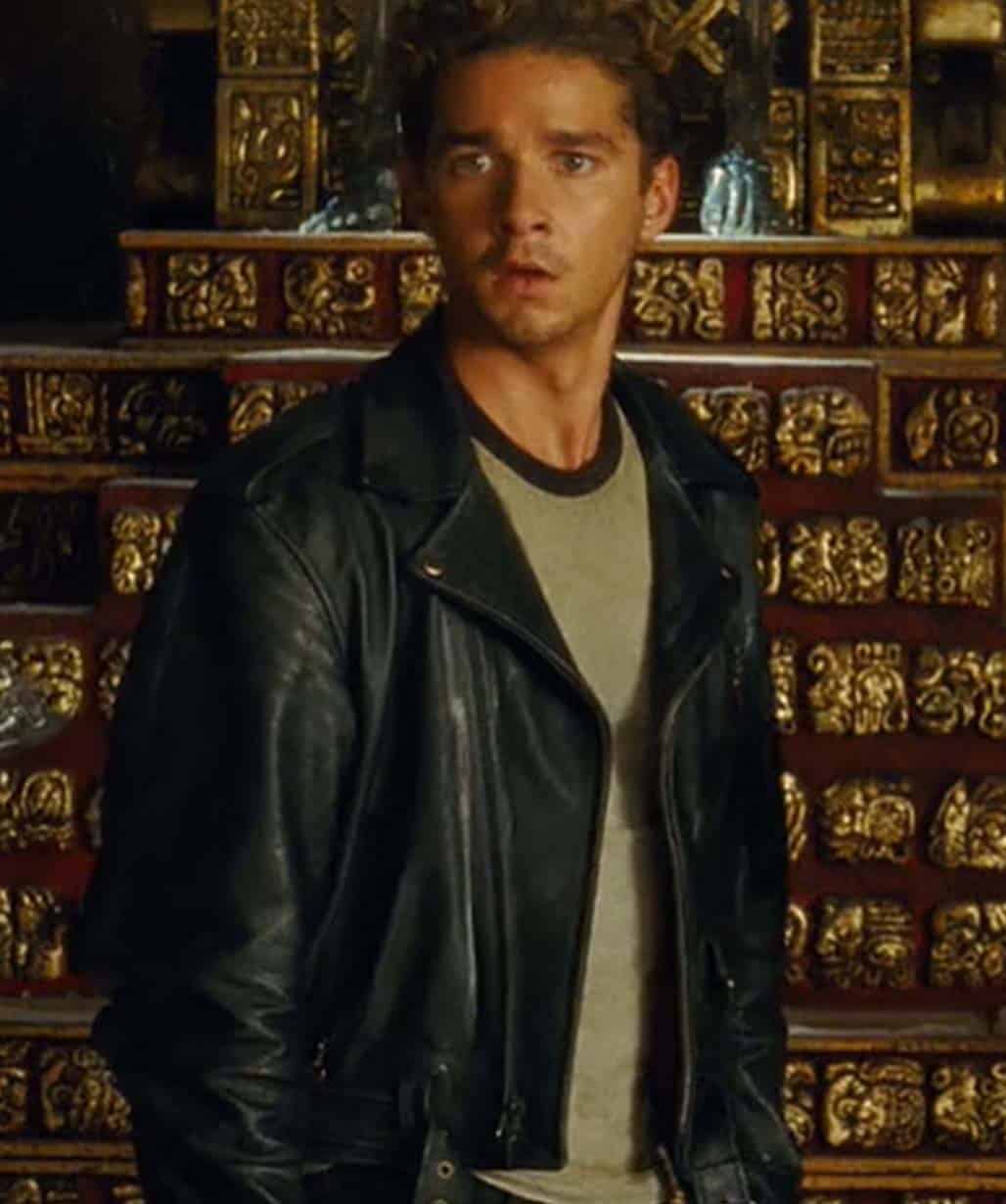 Shia LaBeouf Indiana Jones 4 Mutt Williams Leather Jacket - USA Leather ...