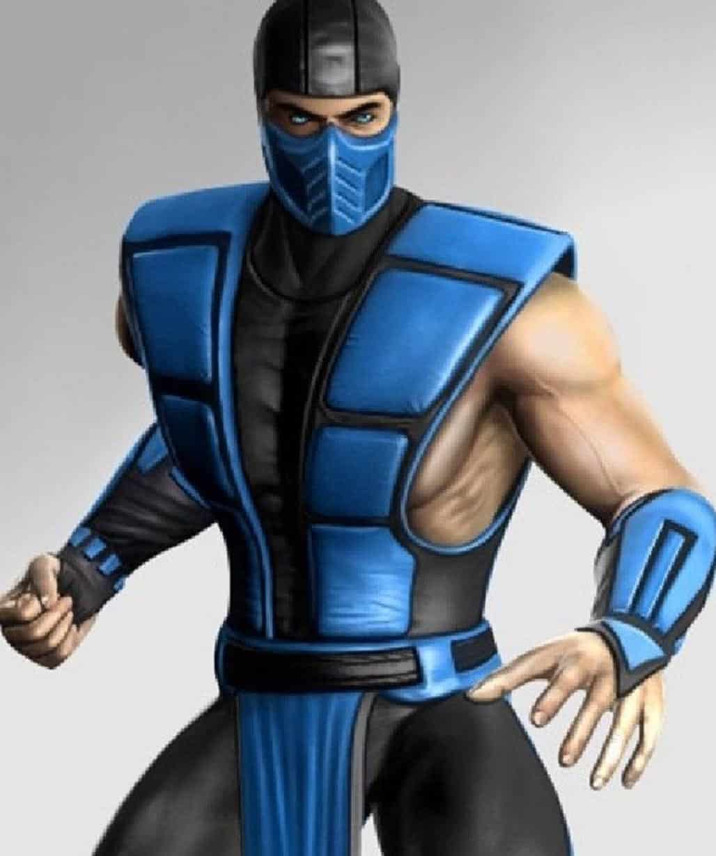 Mortal Kombat Sub Zero Vest - USA Leather Factory