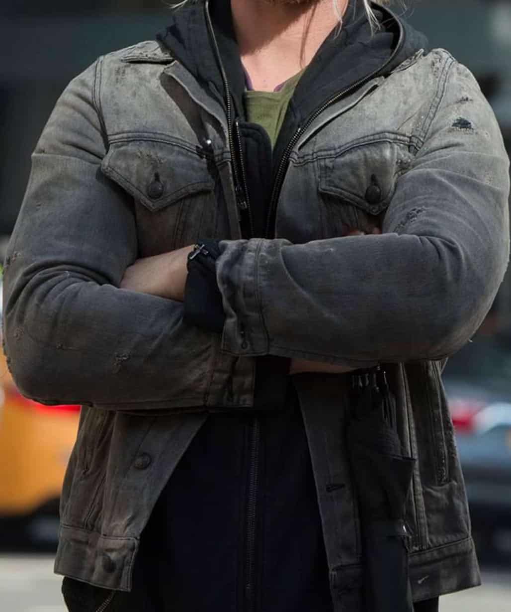 Thor Ragnarok Chris Hemsworth Jacket With Hoodie - USA Leather Factory