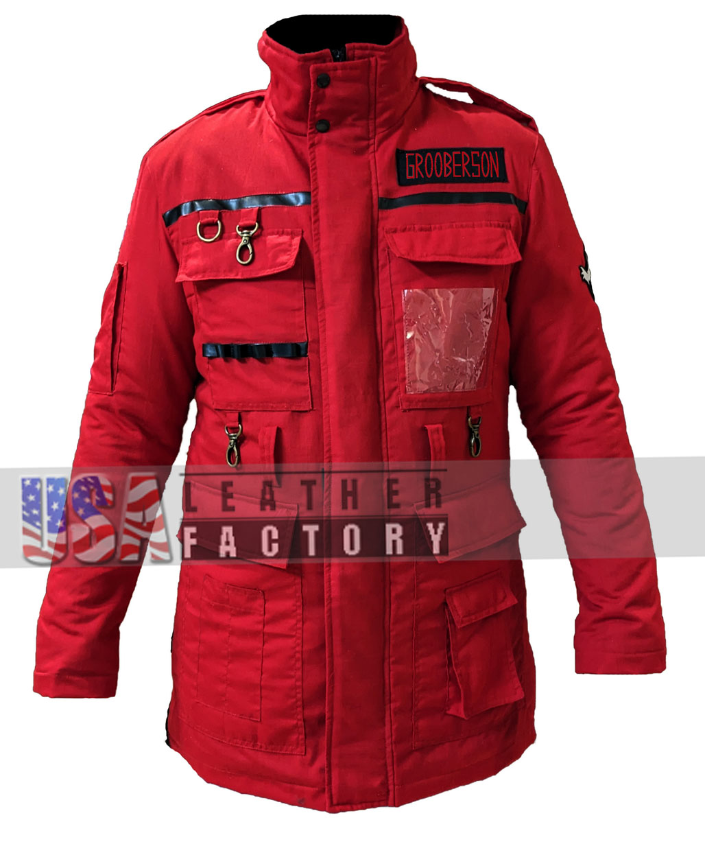 Paul Rudd Ghostbusters Frozen Empire Red Jacket