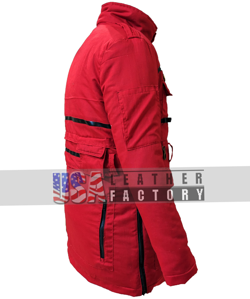 Paul Rudd Ghostbusters Frozen Empire Red Jacket
