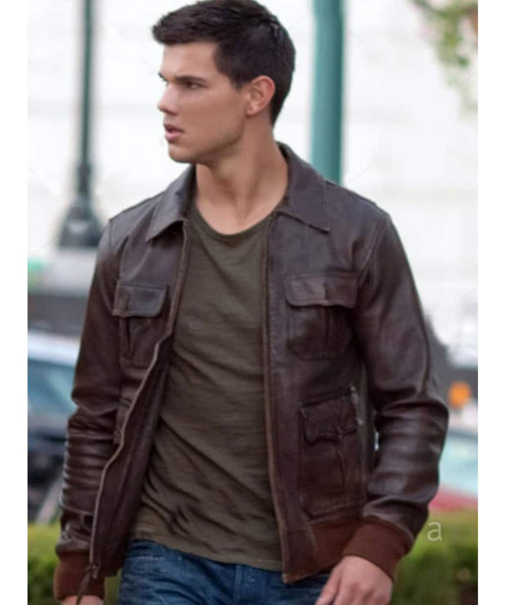 Taylor Lautner Abduction Nathan Leather Jacket - USA Leather Factory