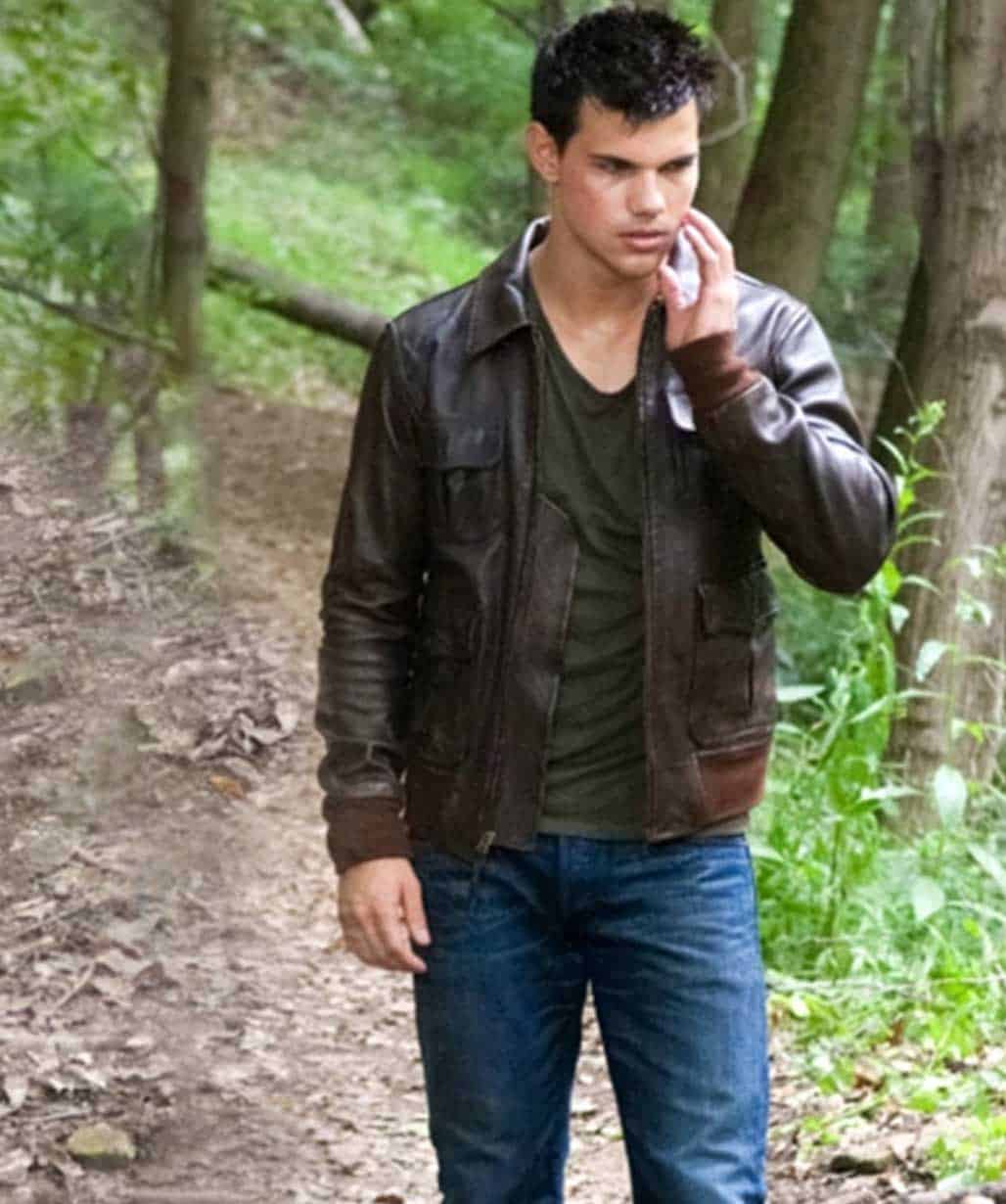 Taylor Lautner Abduction Nathan Leather Jacket - USA Leather Factory