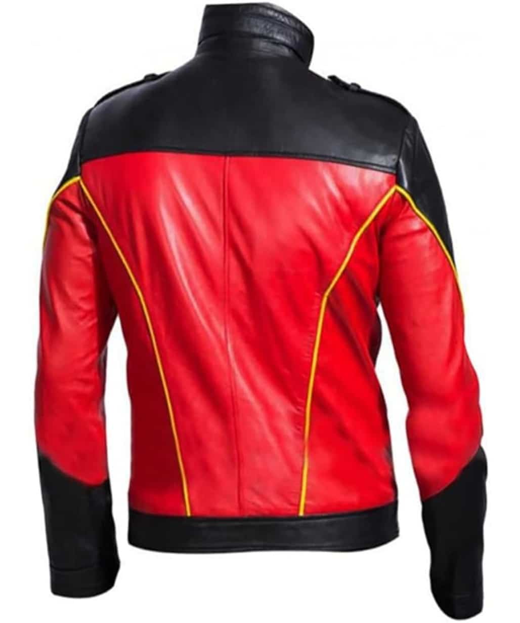 Tim Drake Batman Robin Leather Jacket - USA Leather Factory