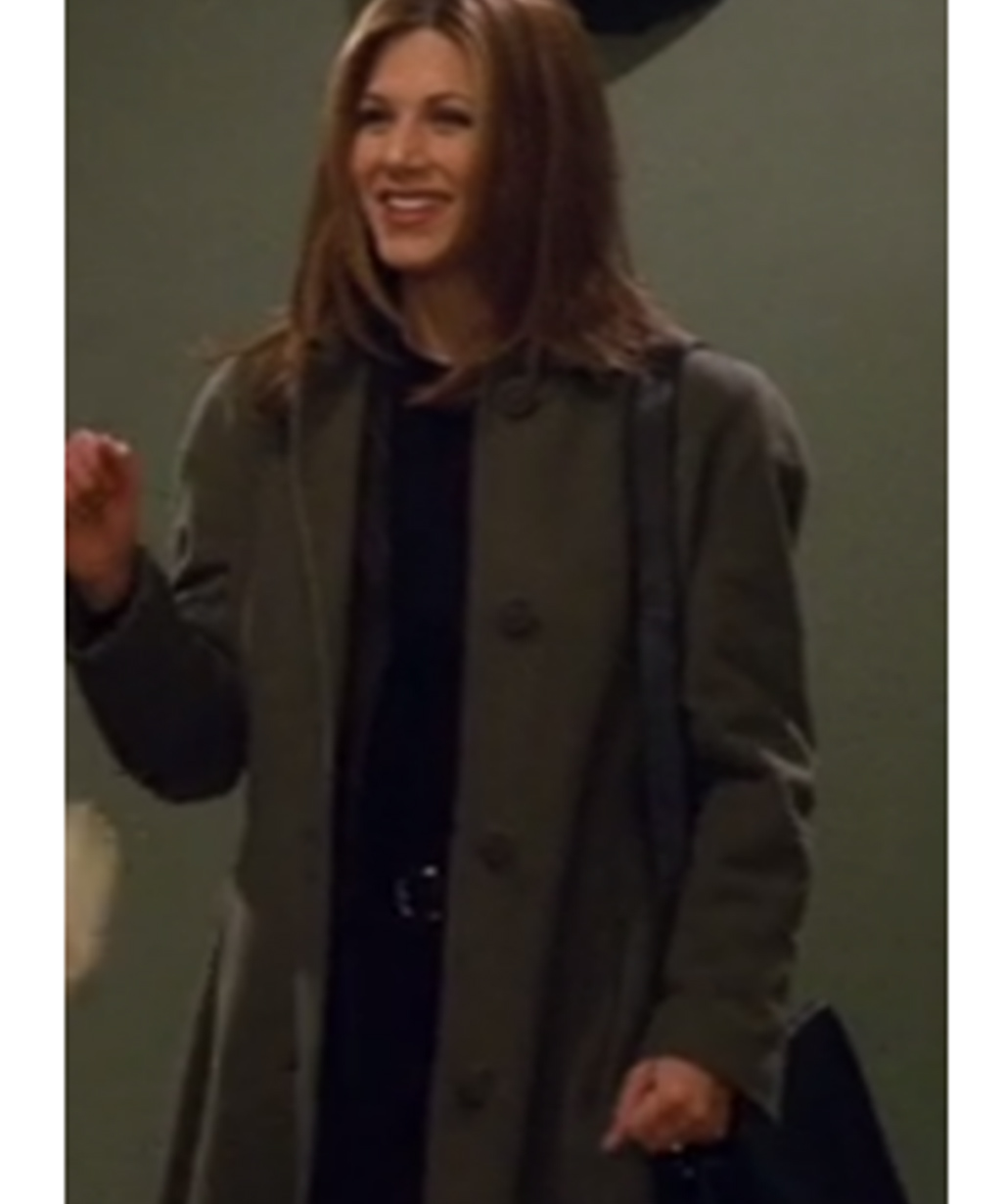 Jennifer Anniston Friends Rachel Green Wool Coat