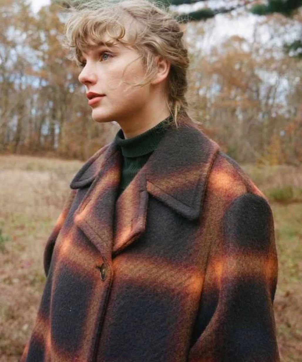 Evermore Taylor Swift Plaid Coat