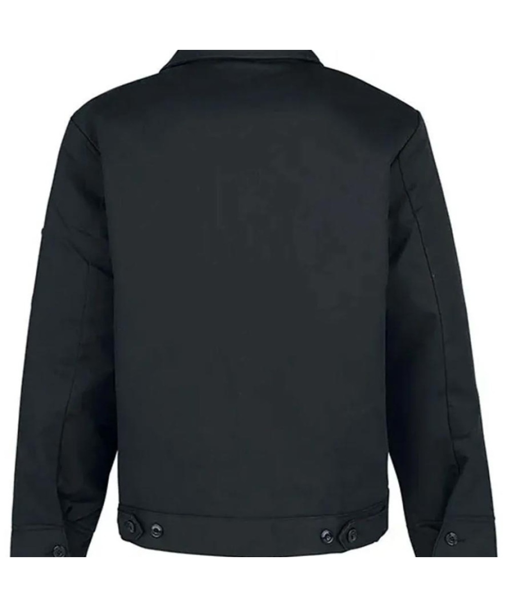 Alan Ritchson Jack Reacher Black Jacket - USA Leather Factory