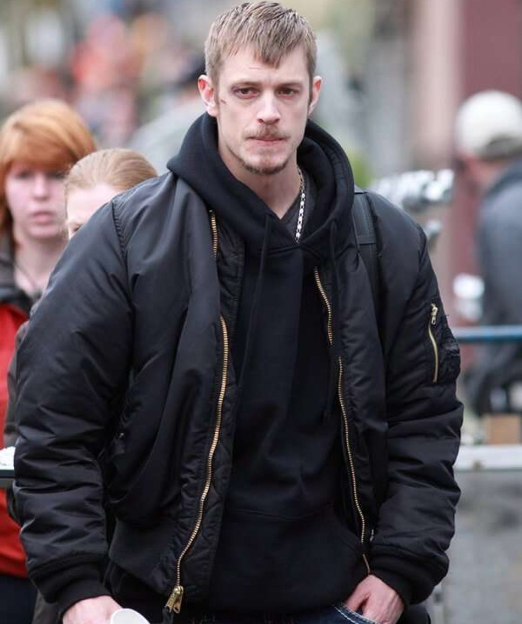 Stephen Holder The Killing Bomber Jacket - USA Leather Factory