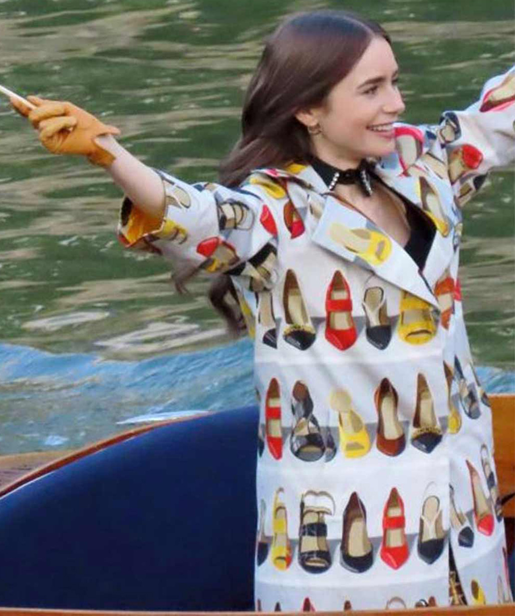 Emily in Paris Emily Cooper Trench Coat