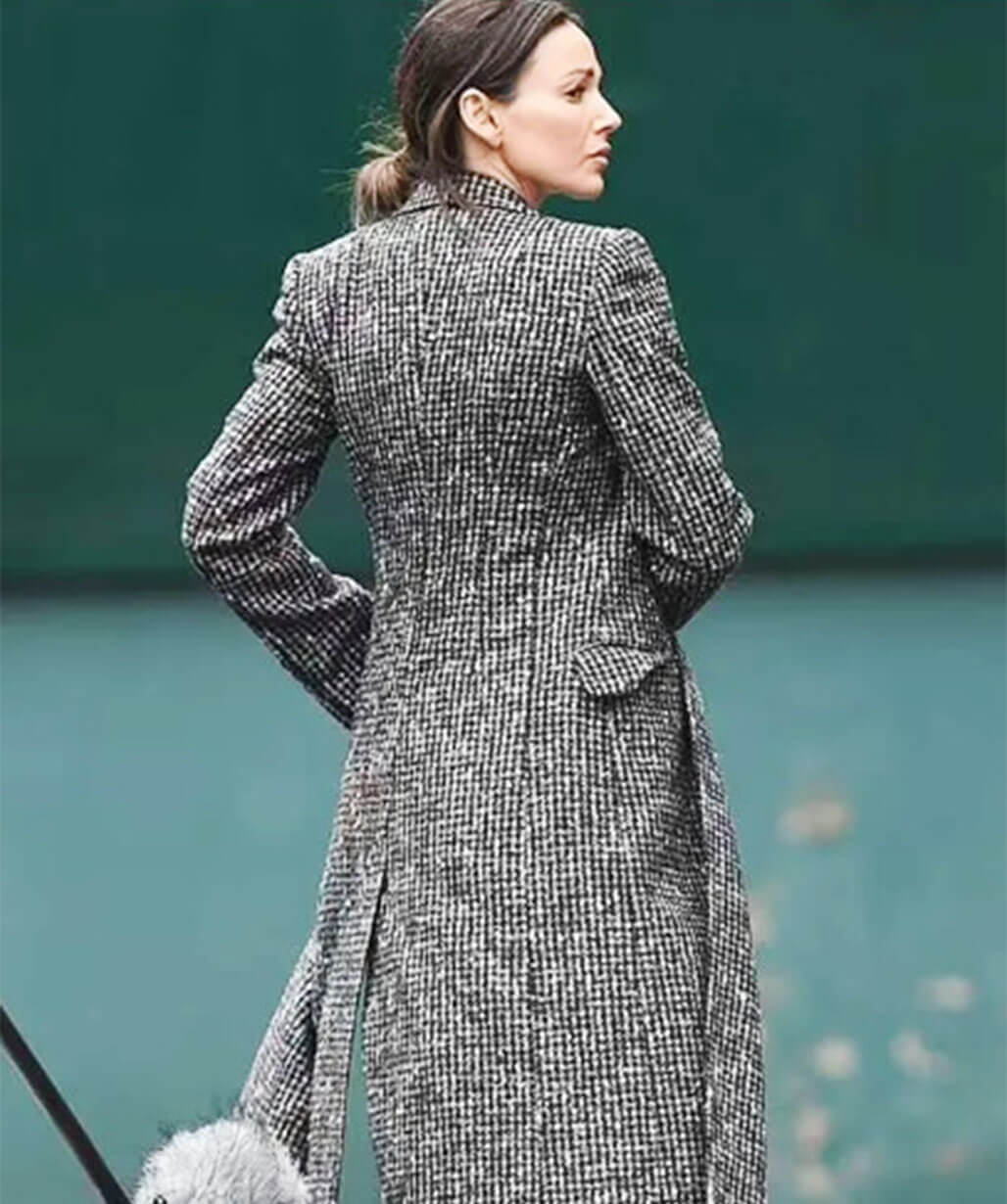 Fool Me Once Maya Stern Trench Coat - USA Leather Factory