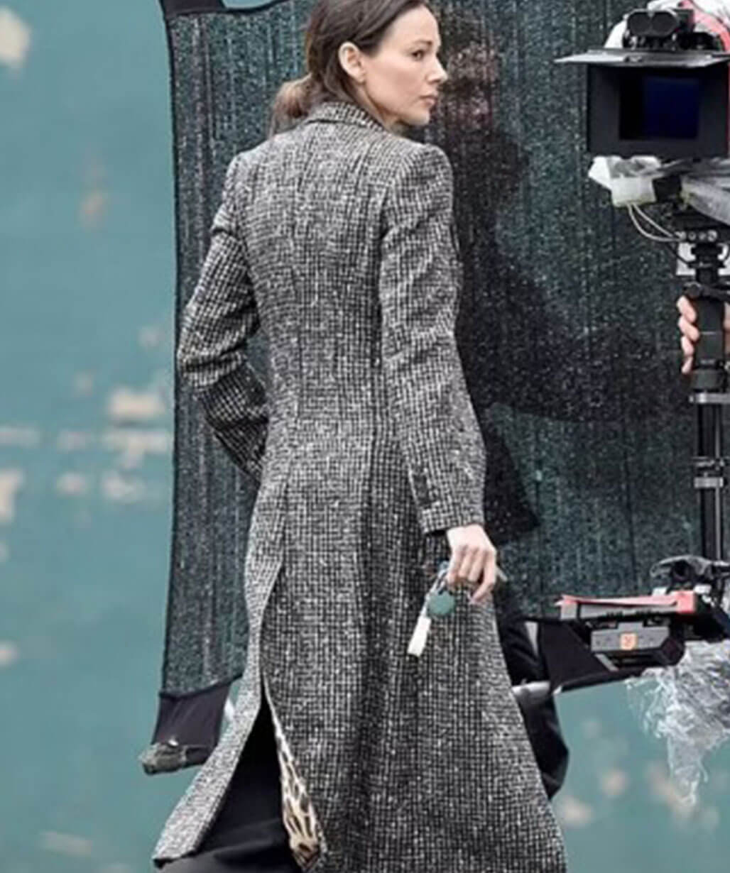 Fool Me Once Maya Stern Trench Coat - USA Leather Factory